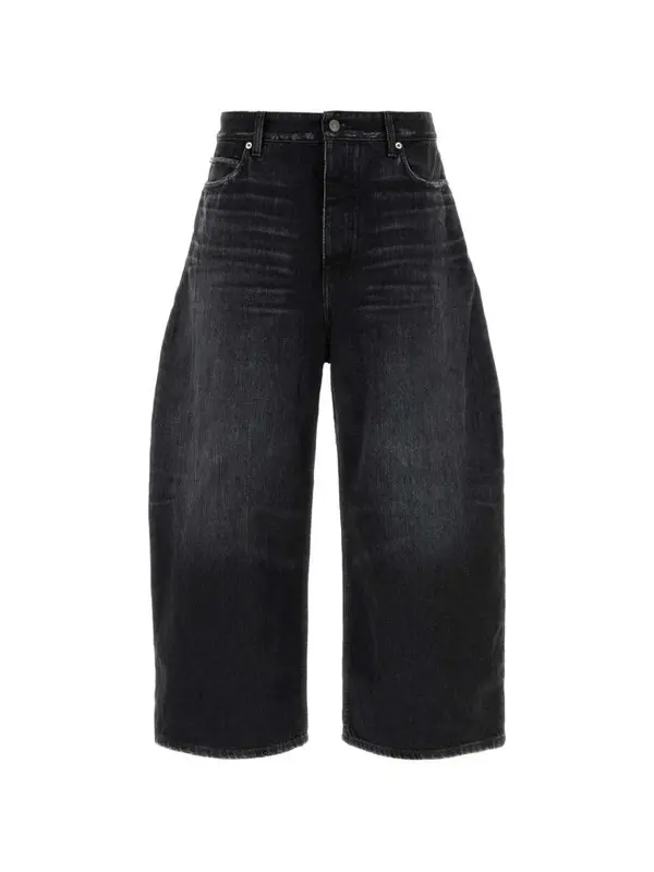 Balenciaga Curved-leg Distressed Jeans