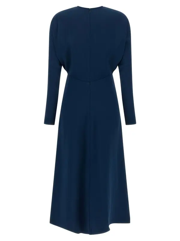 Victoria Beckham Dolman Midi Dress - Blue