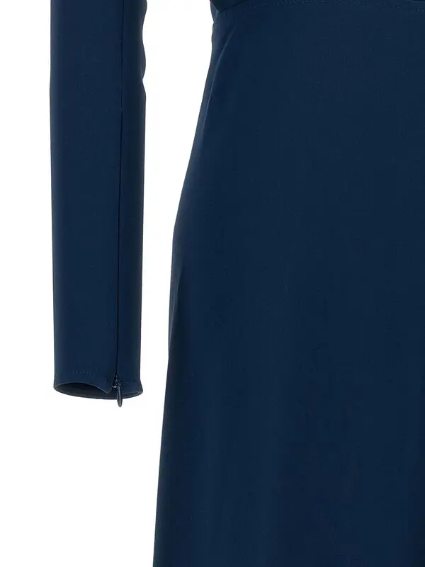 Victoria Beckham Dolman Midi Dress - Blue
