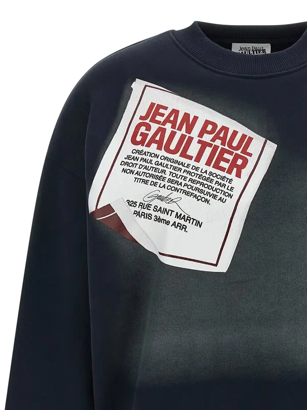 JEAN PAUL GAULTIER The Gaultier Label' Sweatshirt