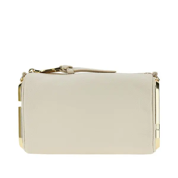 Marc Jacobs The Snapshot' Grained Leather Shoulder Bag - Beige