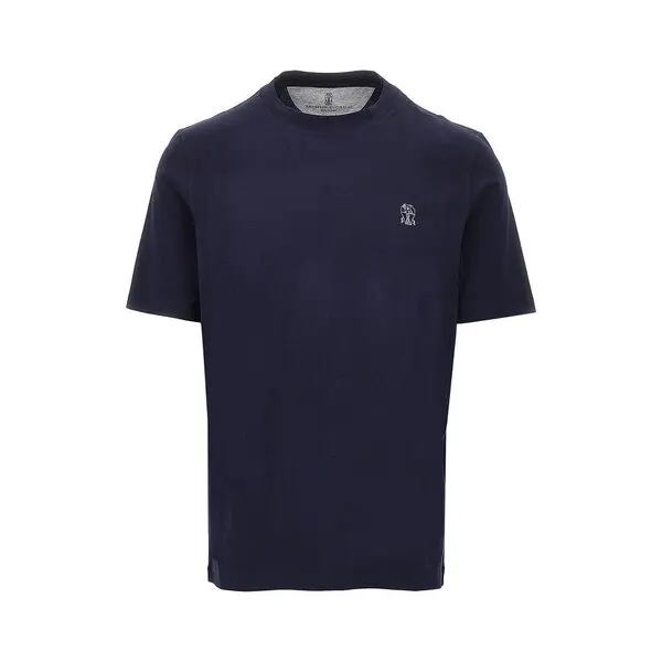 Brunello Cucinelli Jerey T-hirt With Logo