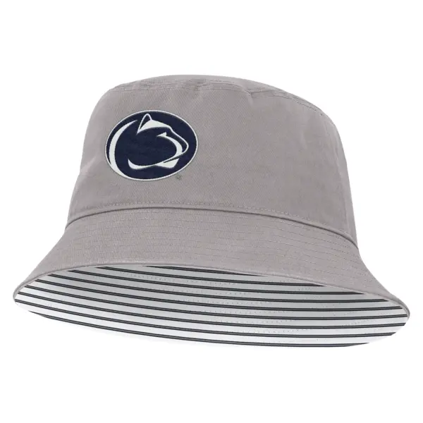 Nike Penn State Primetime Apex College Bucket Hat - Grey