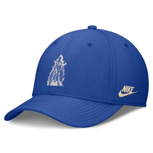 Nike Duke Legacy Rise Vintage Dri-fit College Hat - Blue