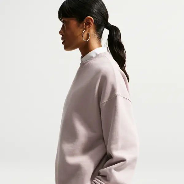 Nike Studio Fleece Medium Weight Oversized Crew