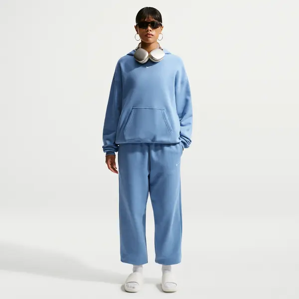Nike Studio Fleece Medium Weight Oversized Pullover Hoodie