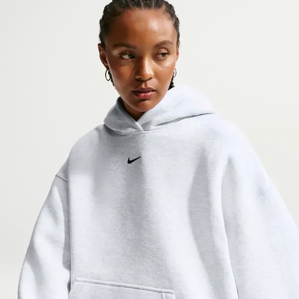 Nike Studio Fleece Medium Weight Oversized Pullover Hoodie