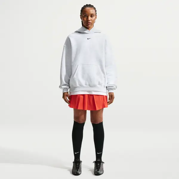 Nike Studio Fleece Medium Weight Oversized Pullover Hoodie