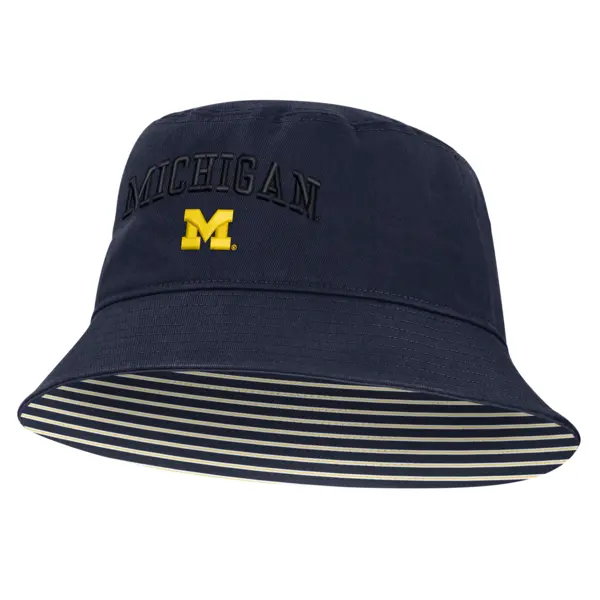 Nike Michigan Primetime Apex Jordan Brand College Bucket Hat - Blue