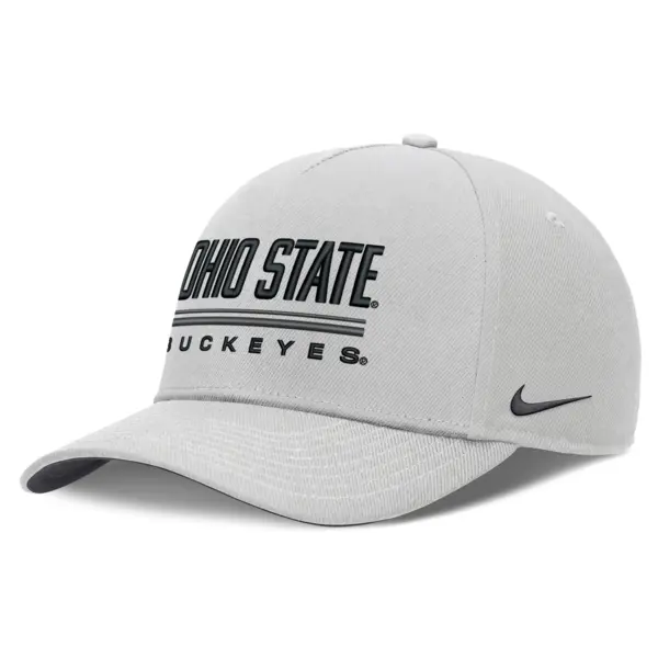 Nike Ohio State Sideline Practice Rise Dri-fit College Adjustable Hat