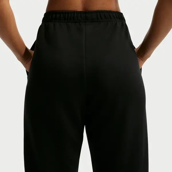 Nike Studio Fleece Sport Dri-fit Mid-rise Pants - Black