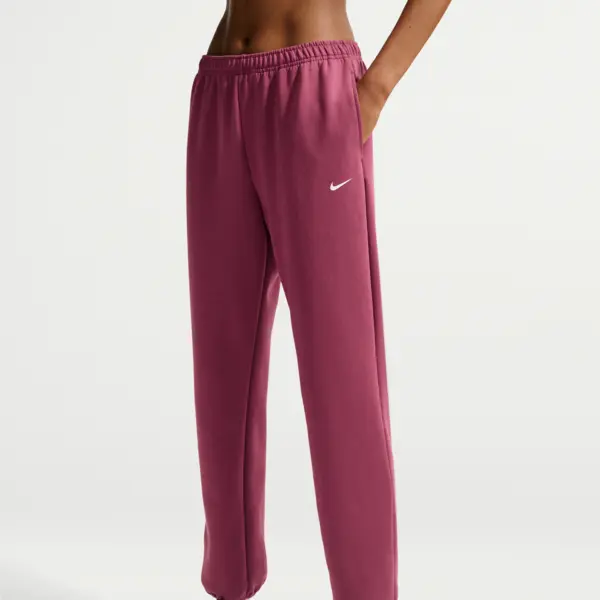 Nike Studio Fleece Sport Dri-fit Mid-rise Pants