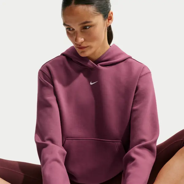 Nike Studio Fleece Sport Dri-fit Pullover Hoodie