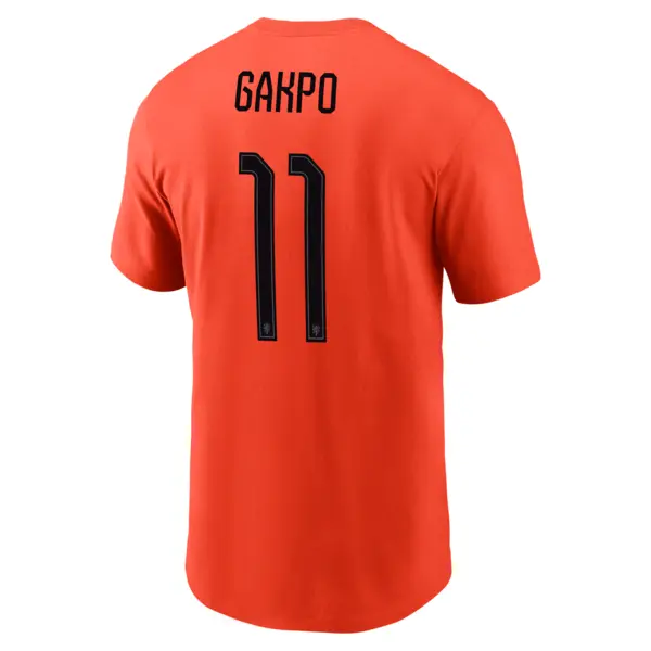 Nike Cody Gakpo Netherlands Soccer T-shirt - Orange