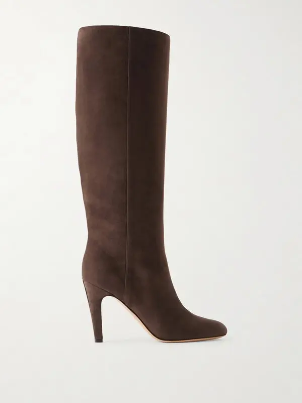 FERRAGAMO Nylu 95 Nubuck Knee-high Boots