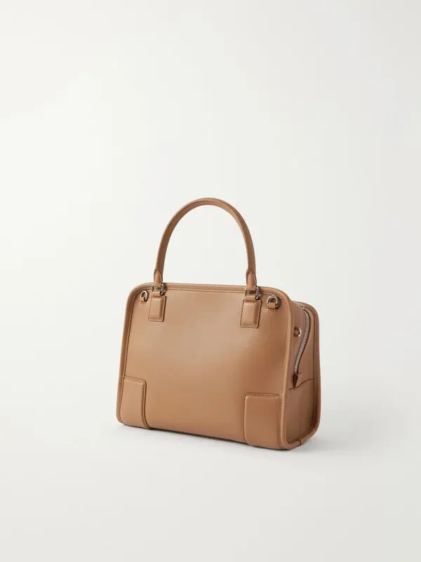 Loewe Amazona Medium Leather Shoulder Bag - Brown