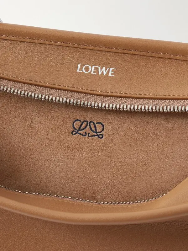 Loewe Amazona Medium Leather Shoulder Bag - Brown