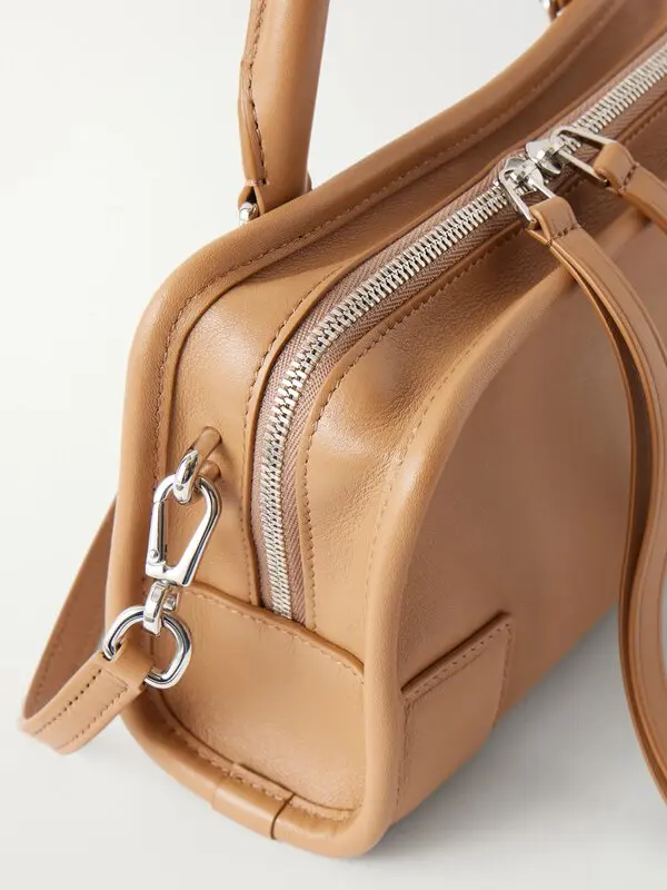Loewe Amazona 180 Leather Shoulder Bag - Neutrals