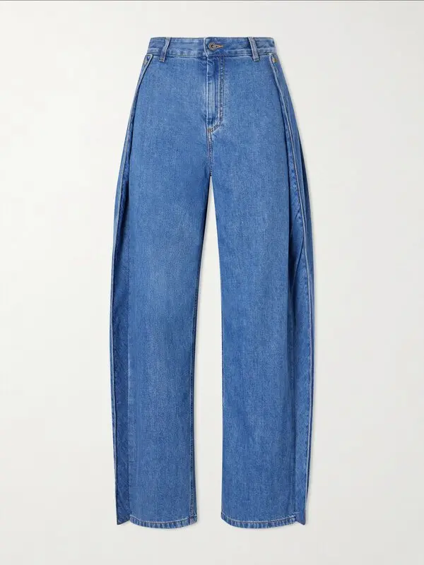 Loewe Draped Wide-leg Jeans