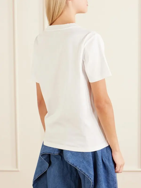 Loewe Appliquéd Cotton-jersey T-shirt