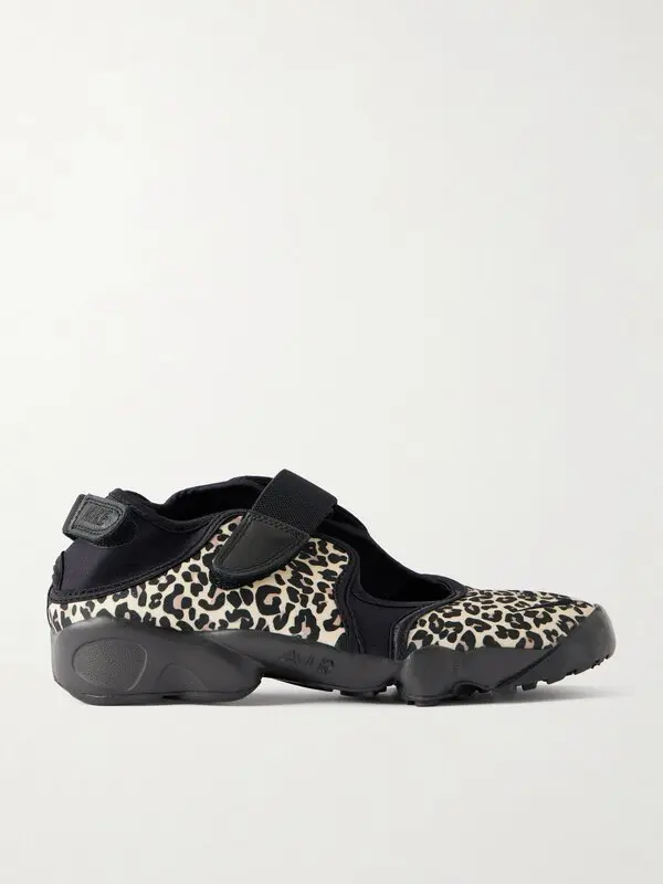 Nike Rift "leopard" Split-toe Sneakers - Black