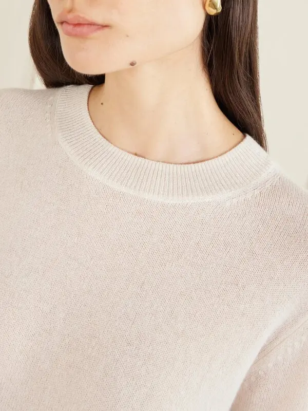 Eterne Francis Cashmere Cropped Sweater