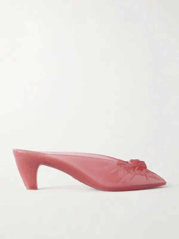 Chloé Ruched Tpu Mules