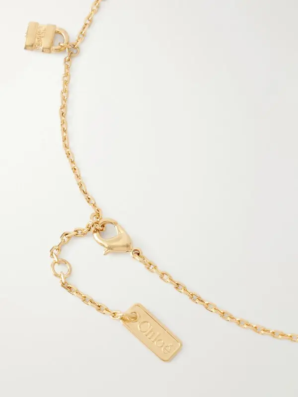 Chloé Tone Charm Necklace