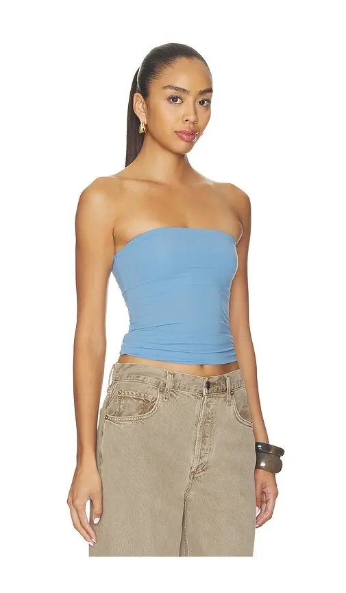 SKIMS Fits Everybody Tube Top In Blue