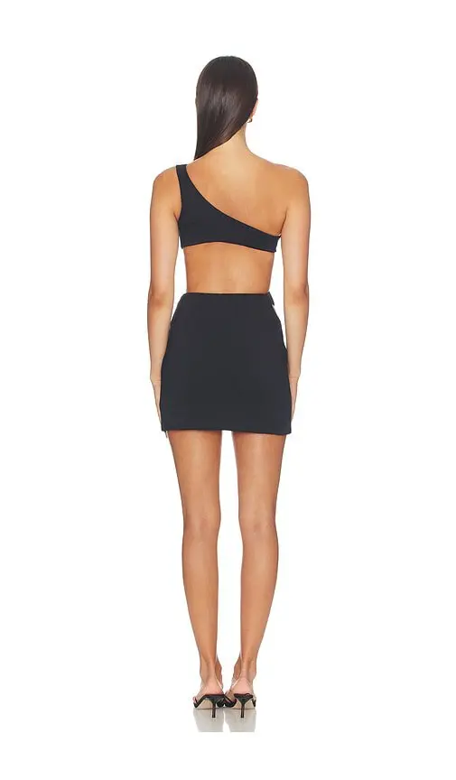 MOTHER OF ALL Swan Dress Asymmetrical Cut-out One-shoulder Dress