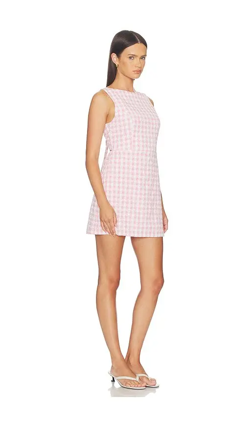 Minkpink Sabina Tie Back Mini Dress In Pink