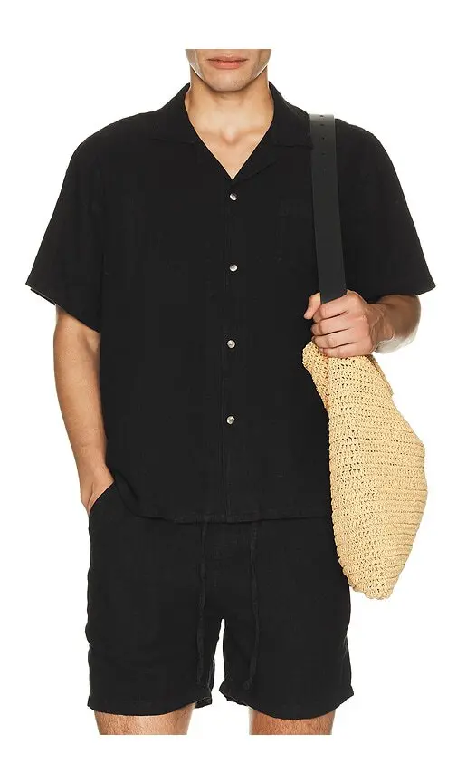 BATHER Linen Camp Shirt
