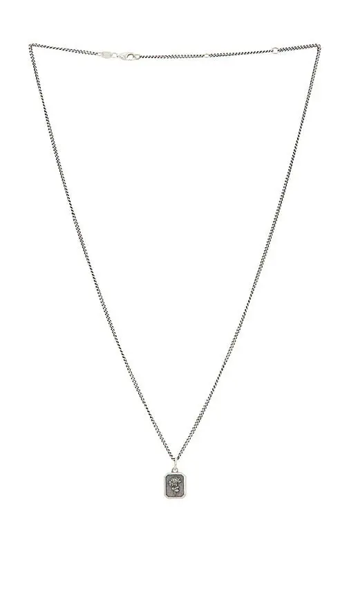 SERGE DENIMES Chrysanth Necklace In Metallic