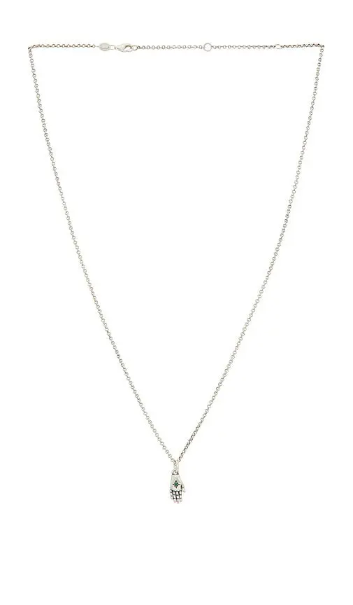 SERGE DENIMES Oracle Necklace In Metallic