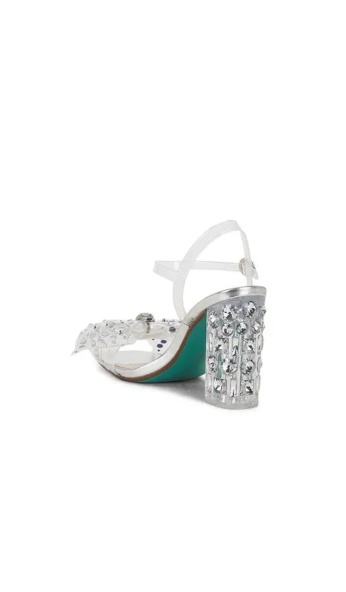 Steve Madden X Betsey Johnson Pratt Sandal In Metallic