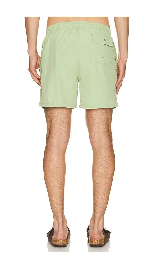 BATHER Solid Swim Trunks