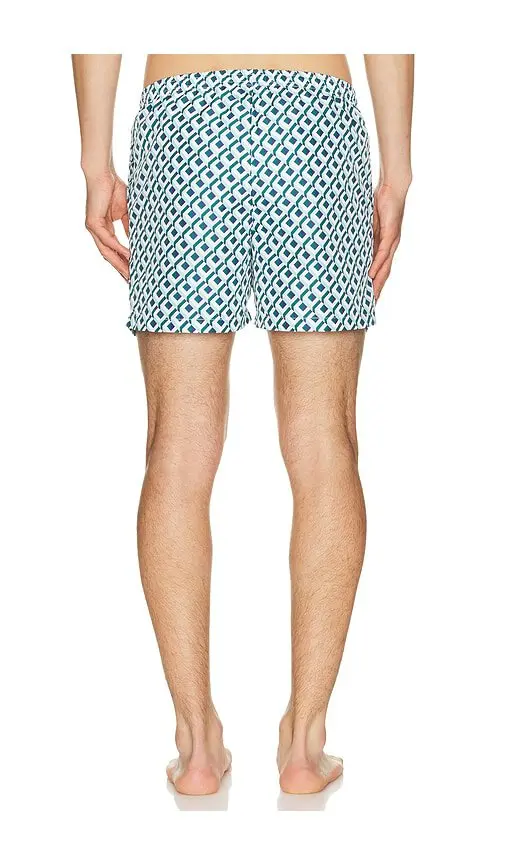 Casablanca Printed Swim Shorts In Multi