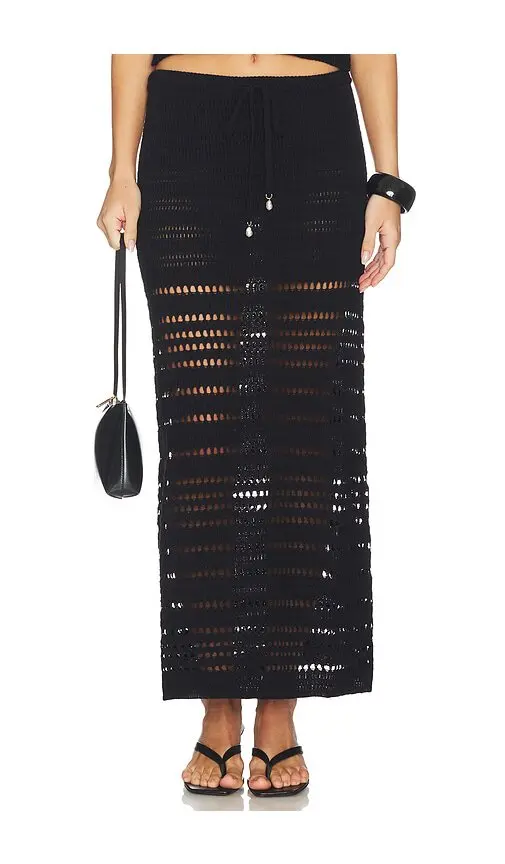 L*Space Tula Skirt - Black