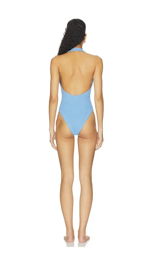 Hunza G Sandy One Piece In Baby Blue