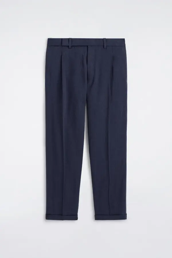 Cos Linen Regular-fit Straight-leg Pants