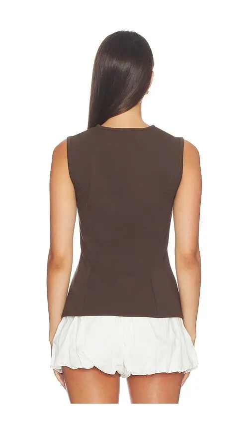 ALIGNE Miguel Zip Ponte Top