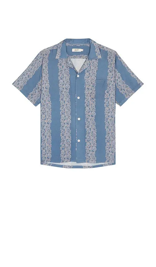 BATHER Coral Fiesta Printed Camp Shirt In . Also