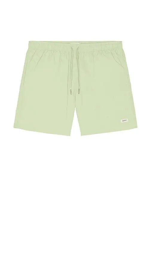 BATHER Solid Moss Swim Trunks