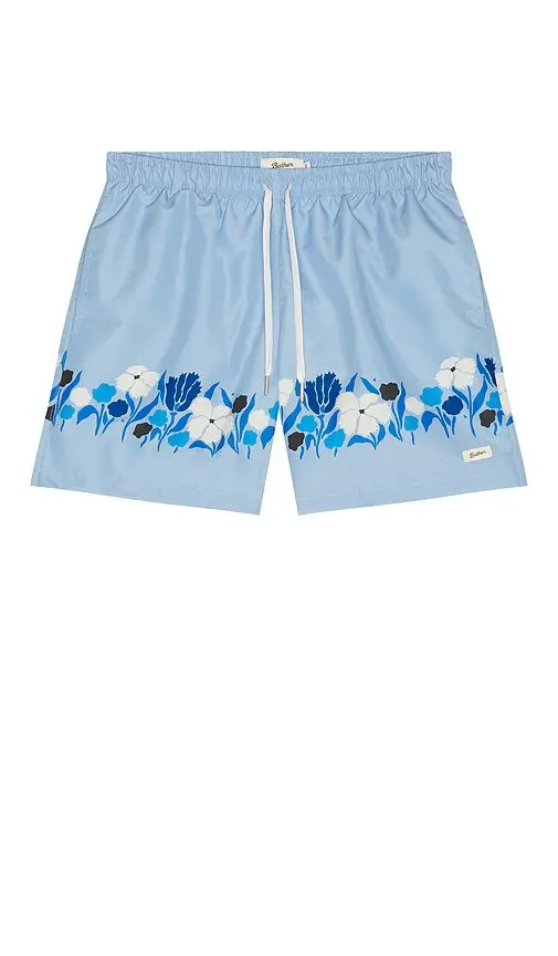 BATHER Regatta Lawn Printed Swim Trunks