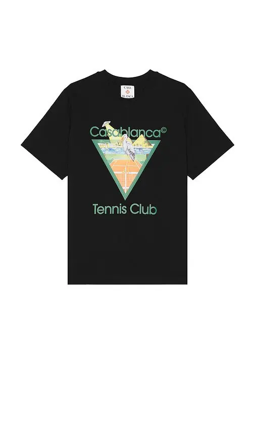 Casablanca Classic T-shirt In . Also - Black