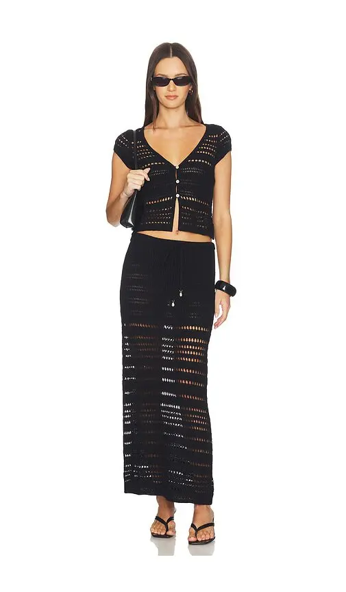L*Space Tula Top In . Also - Black