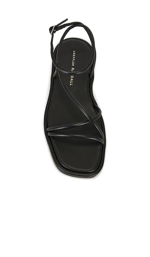 LOEFFLER RANDALL Noor Strappy Ankle Wrap Flat Sandal