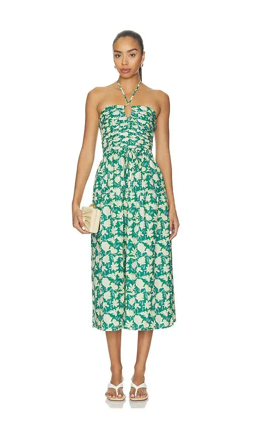 Rails Irene Halterneck Midi Dress