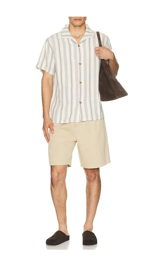 RHYTHM Double Pleat Twill Short