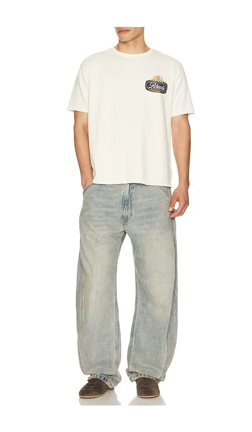 Rhude Safari Crest Tee In . Also